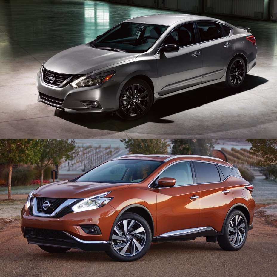 Nissan Altima tops Midsize Car Segment, Murano tops Midsize SUV Segment ...