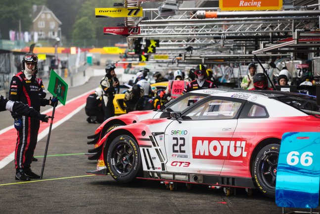 Motul Team RJN brings both Nissan GT-Rs to the finish at Spa