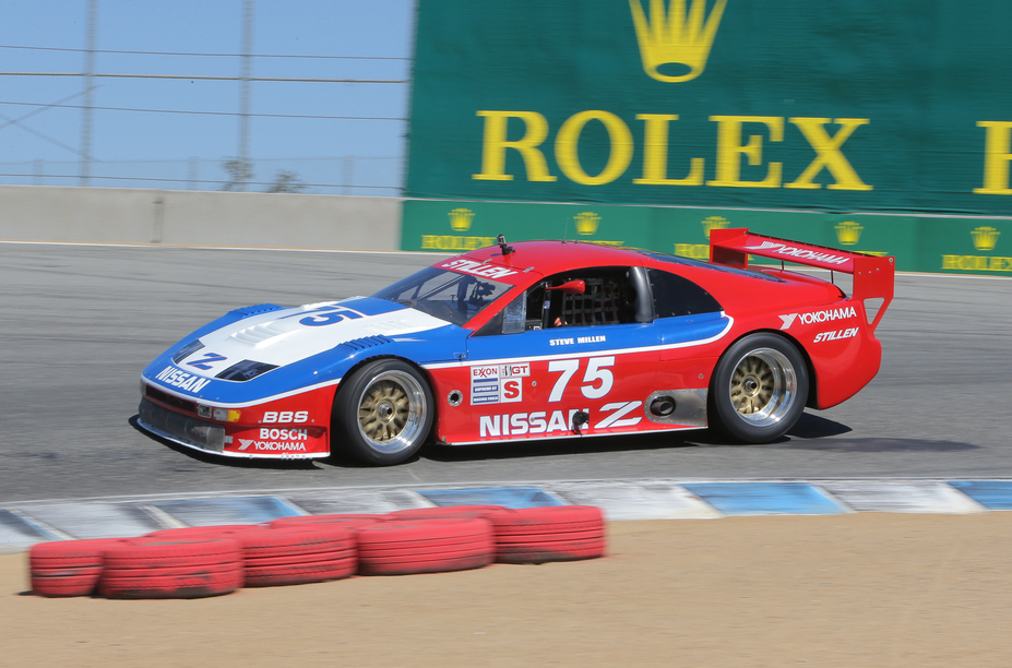 Legendary racer Steve Millen and his No. 75 Nissan 300ZX take to the ...