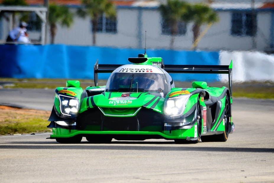 Nissan-powered ESM team testing in preparation for Sebring