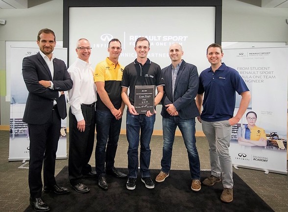 INFINITI announces Evan Sloan as the American winner of the INFINITI ...