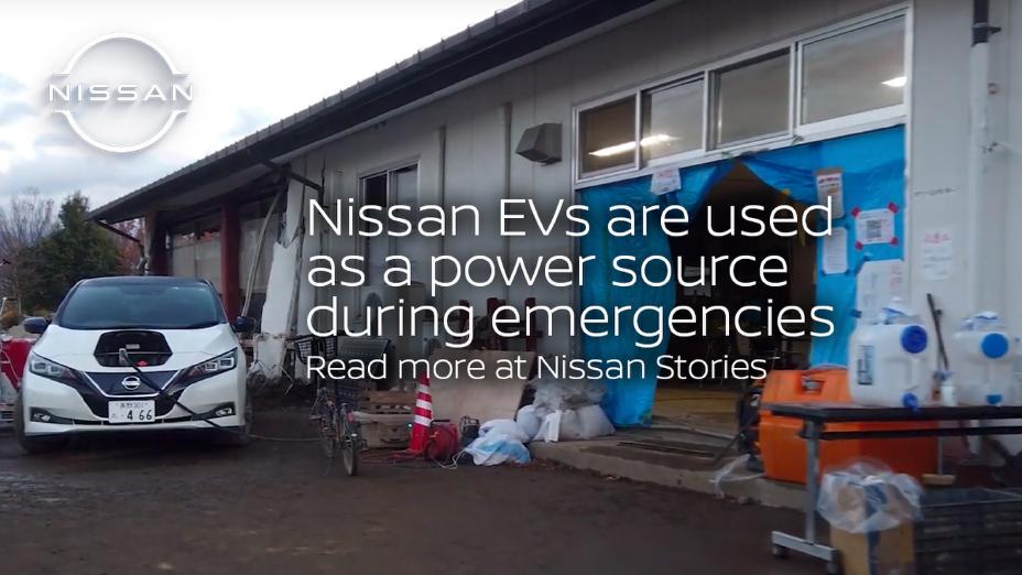 How Nissan is using electric cars to power disaster recovery