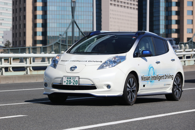 Nissan conducts first on-road test of prototype vehicle featuring ...