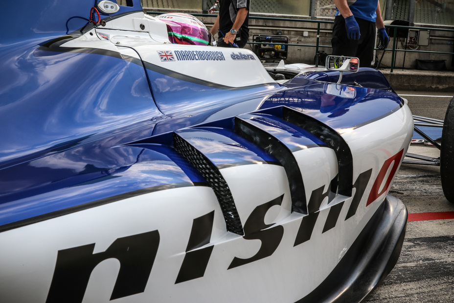 Jann Mardenborough in the Carlin Motorsport GP3 Car