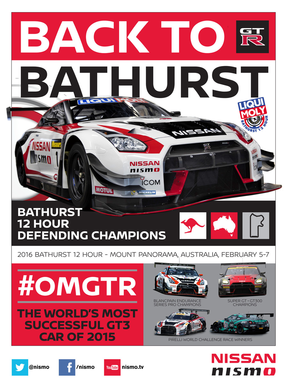 Nissan confirms return to Mount Panorama to defend Bathurst 12 Hour victory