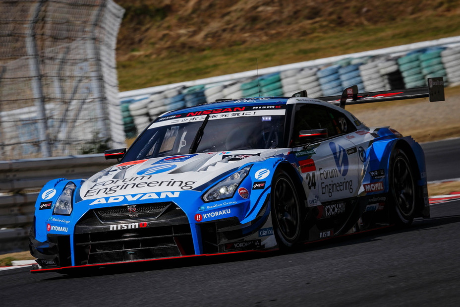 Top 10s for Nissan Super GT cars in Autopolis