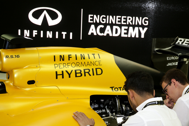 INFINITI Engineering Academy winners begin their dream careers in Formula One