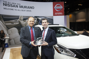 All-new 2015 Nissan Murano earns MotorWeek Drivers' Choice Award