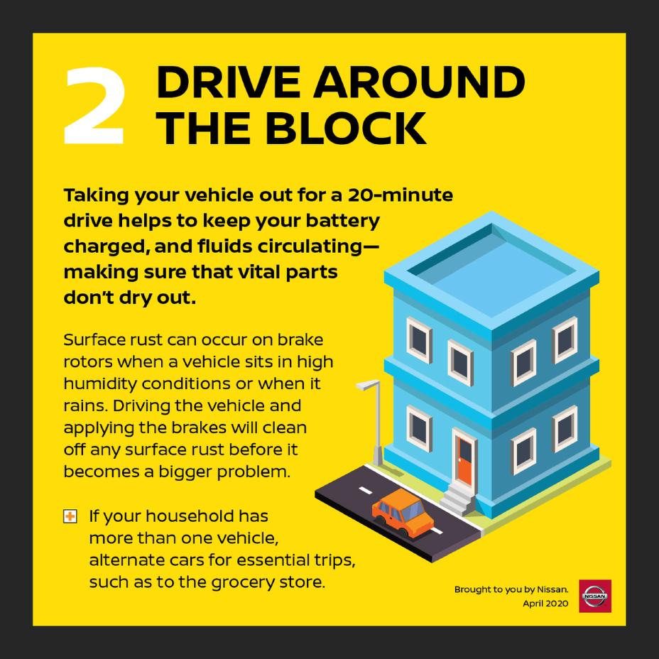 Car Care Tips: Drive Around the Block