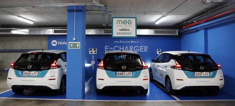 El Car Sharing de Barcelona de Nissan y MEC recorre ya 30.000 kilómetros