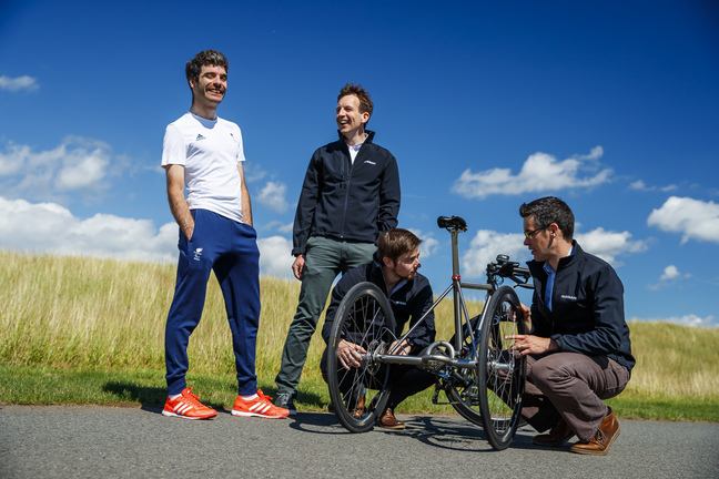 Nissan creates cutting edge titanium trike for three-time Paralympic ...