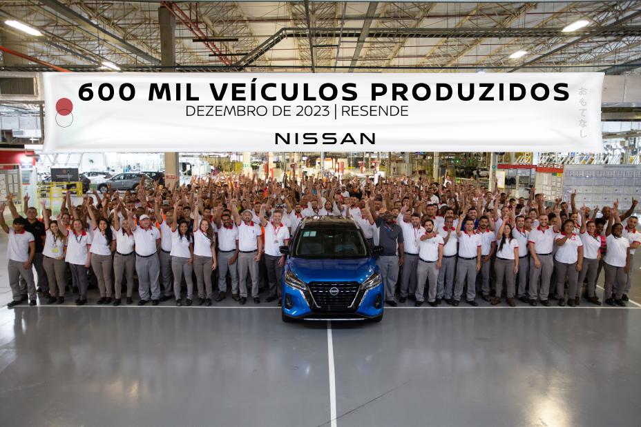Nissan celebra a marca de 600 mil veículos produzidos no Complexo ...