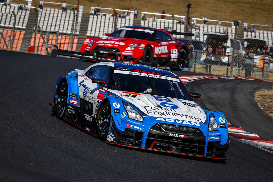 Top 10s for Nissan Super GT cars in Autopolis