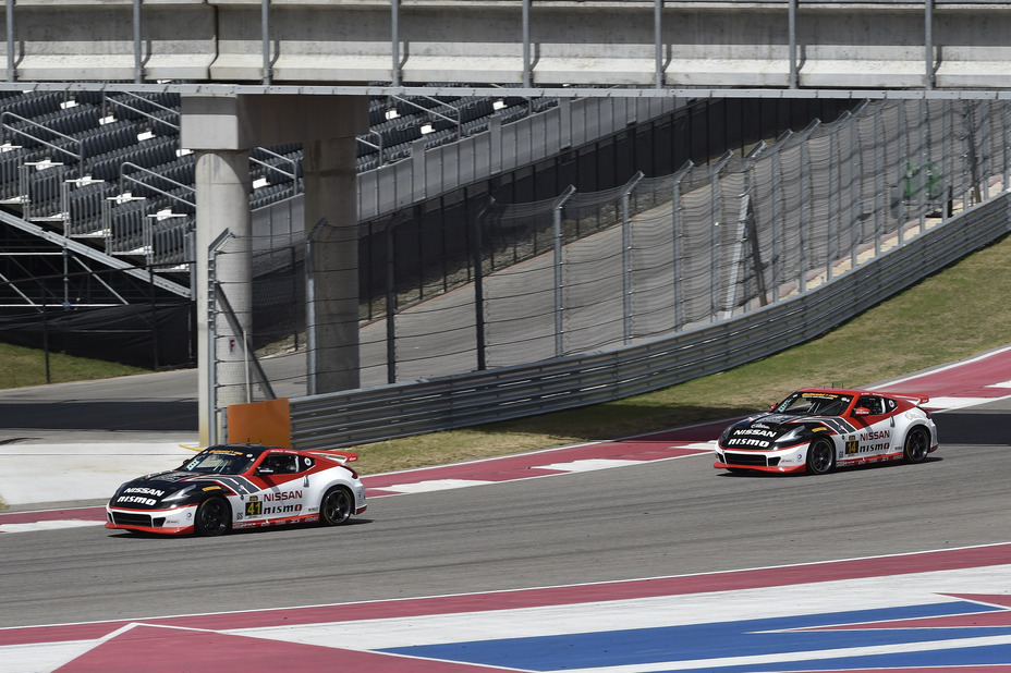 Doran Racing #14 and #41 Nissan 370Z NISMO