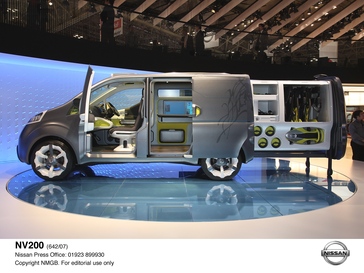 NISSAN NV200 OFFERS BEST IN CLASS CARGO EFFICIENCY