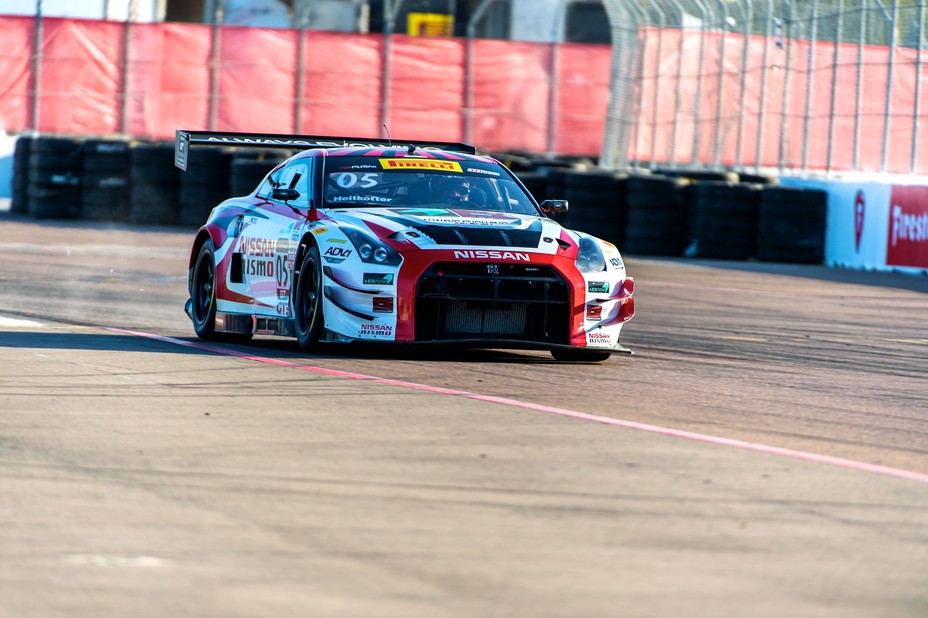 Bryan Heitkotter in the No. 05 Nissan GT-R NISMO GT3