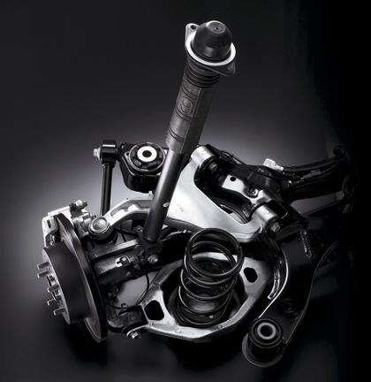 Nissan Teana Rear multi-link suspension