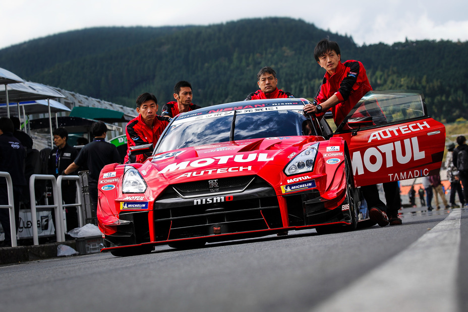 Top 10s for Nissan Super GT cars in Autopolis