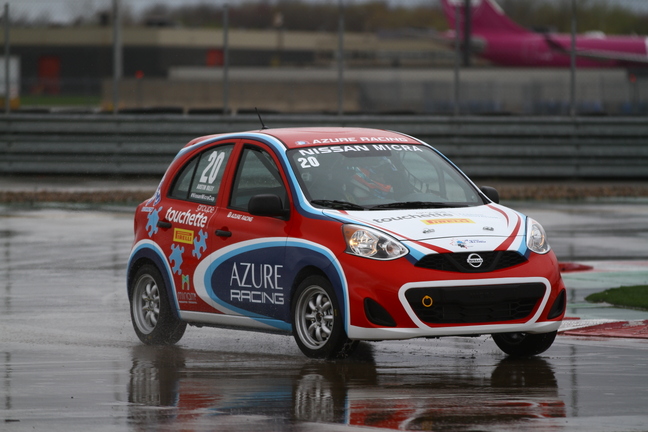 Austin Riley, Canada’s first autistic race car driver, pursues his ...