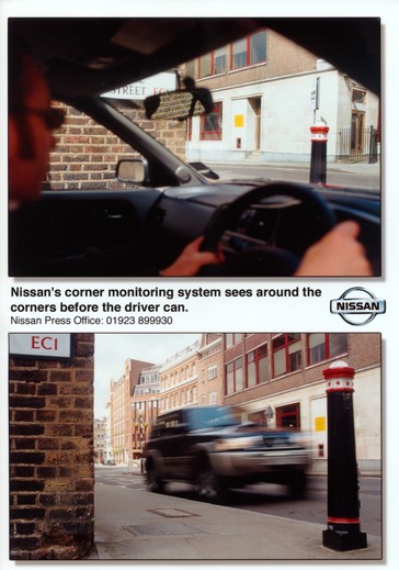 NISSAN CARS SEE AROUND CORNERS