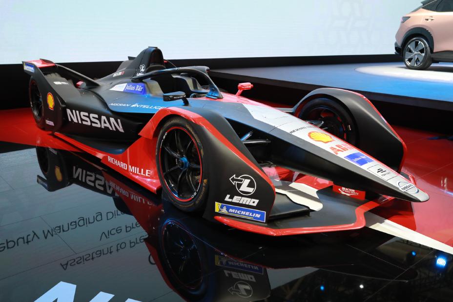 Formula E race car