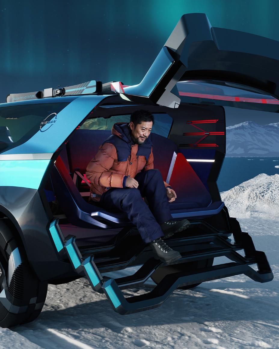 Nissan unveils the Nissan Hyper Adventure concept, outfitted for eco-minded outdoor travelers