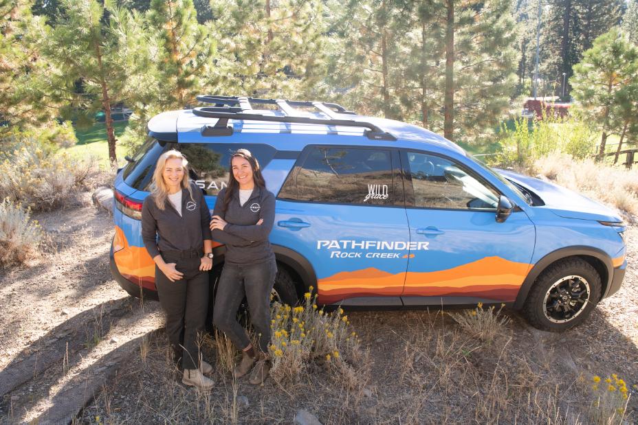 Team Wild Grace and the Rebelle Rally Pathfinder Rock Creek