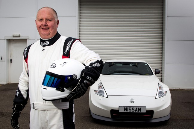 The helmet comes off: Nissan reveals the identity of its secret Stig
