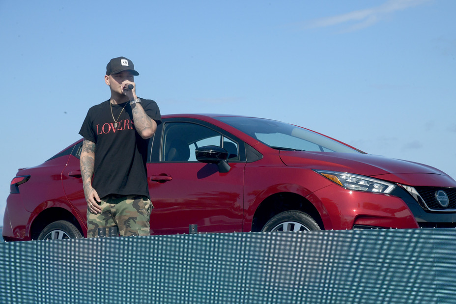 2020 Nissan Versa with Kane Brown