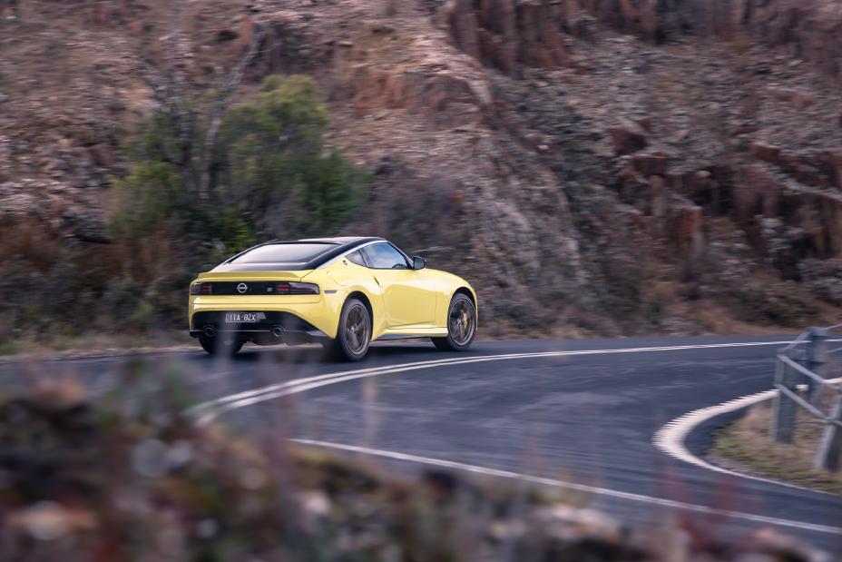 The all-new Nissan Z was made for corners. The 99 Bends Road has lots ...
