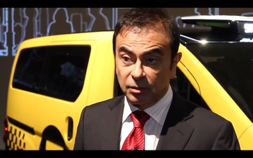 Nissan CEO, New York Mayor Unveil Taxi of Tomorrow