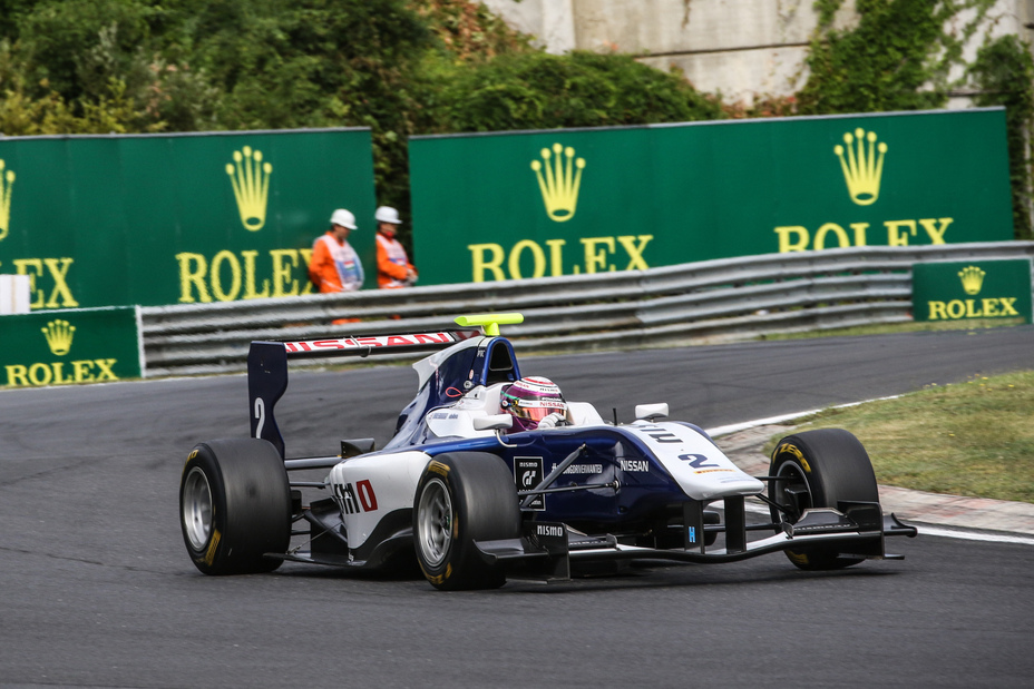 Jann Mardenborough in the Carlin Motorsport GP3 Car
