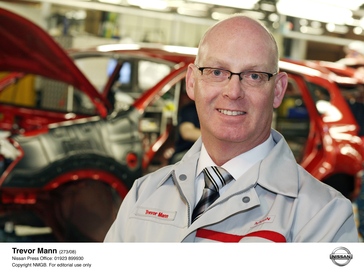 NISSAN'S TREVOR MANN AWARDED CBE