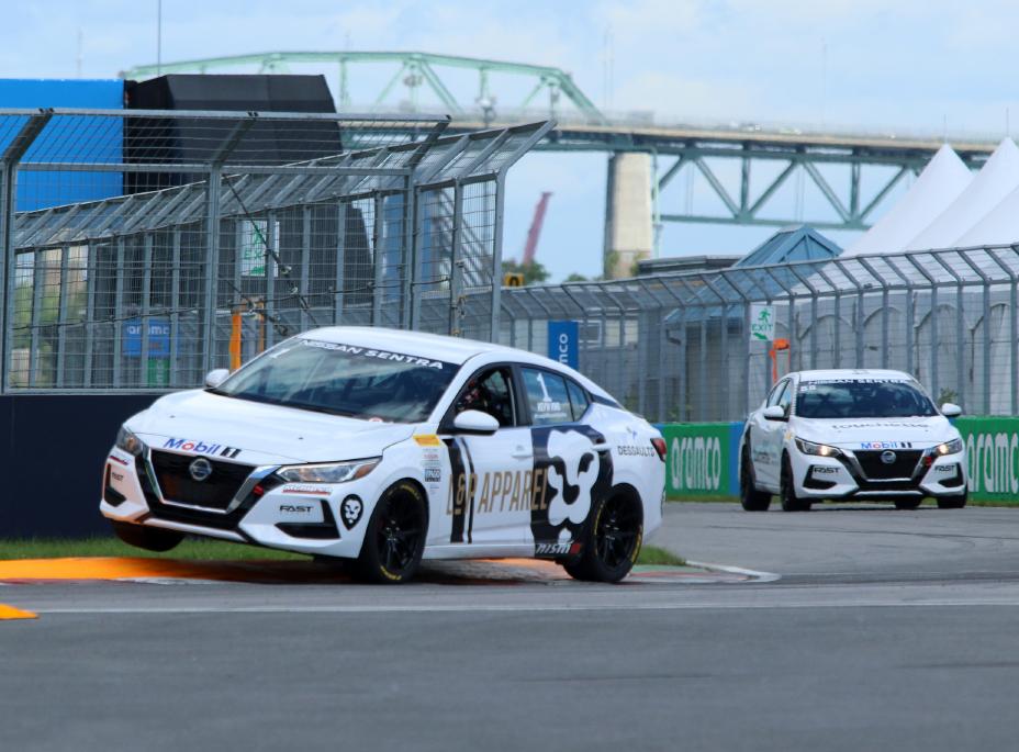 Defending champion and winner of one of the two races at the GP du ...