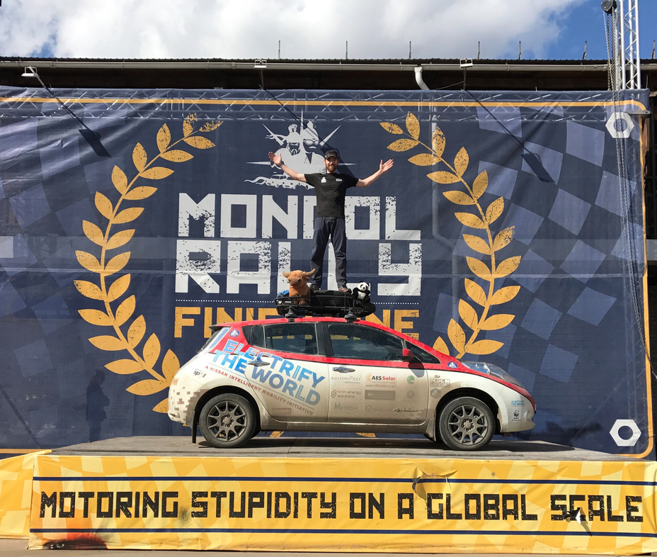 Plug In Adventures becomes first team to complete epic Mongol Rally ...