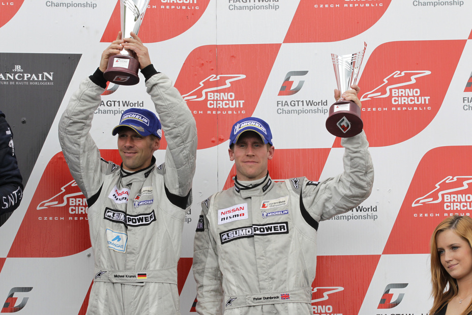 MORE PODIUM JOY FOR THE NISSAN GT-R