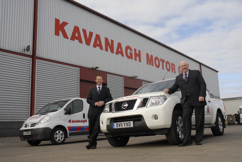 NISSAN PRIMASTAR AND NAVARA COME TO KAVANAGH MOTOR GROUP'S RESCUE