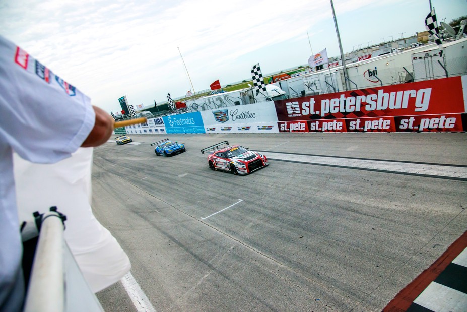Bryan Heitkotter in the No. 05 Nissan GT-R NISMO GT3