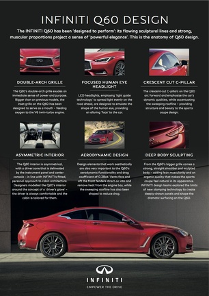 INFOGRAPHIC: INFINITI Q60 Design