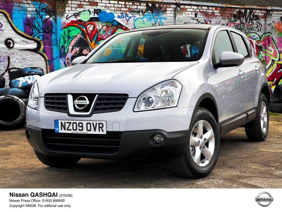 NISSAN QASHQAI IS ONE OF THE TOP TEN BEST SELLING CARS IN THE UK