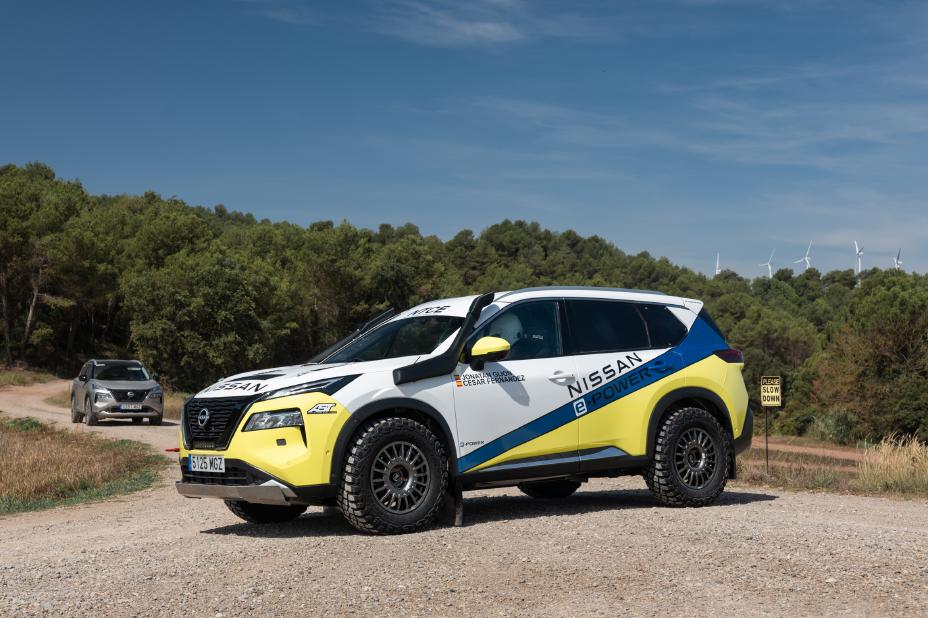 Team of Nissan engineers finish Aragon Baja Rally in X-Trail e-POWER ...