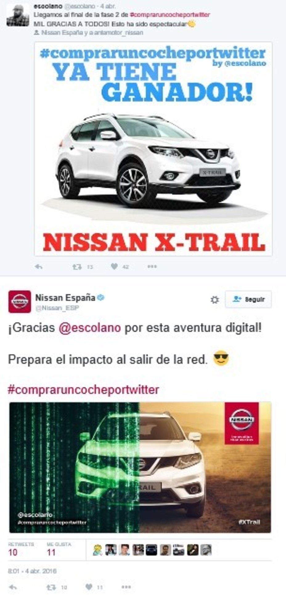 The tweet smell of success: Nissan is first European carmaker to sell a ...