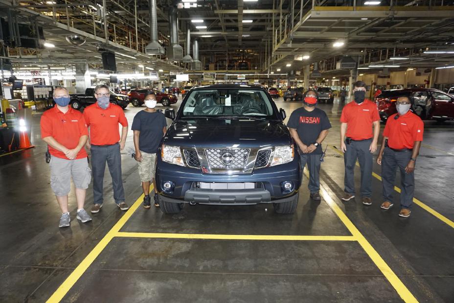 2020 Nissan Frontier at Nissan Canton Vehicle Assembly Plant