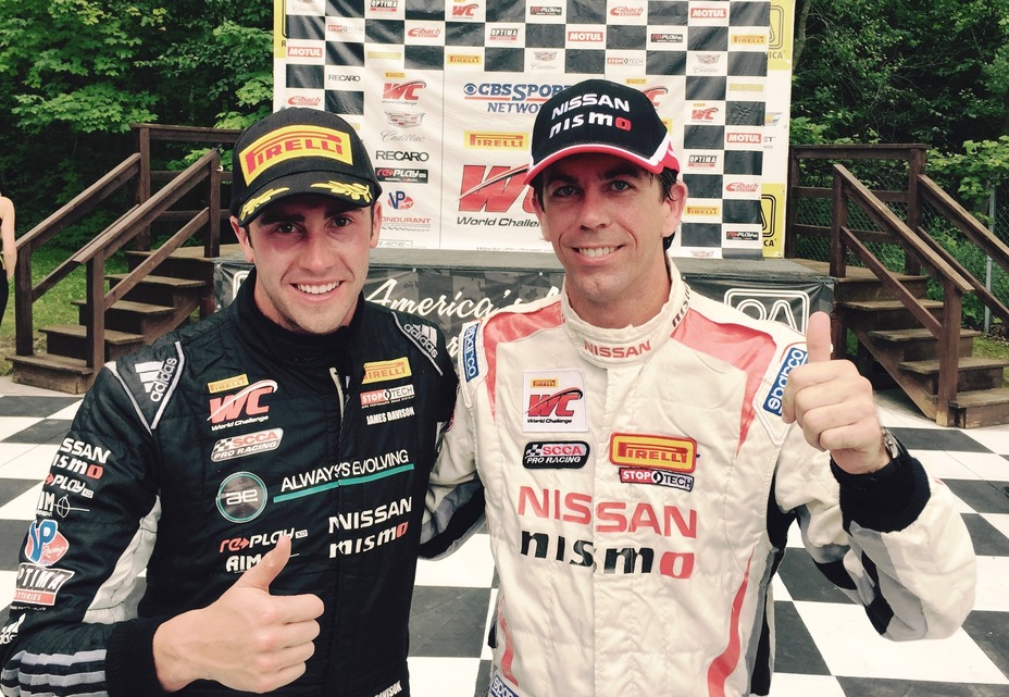James Davison (left) and Bryan Heitkotter
