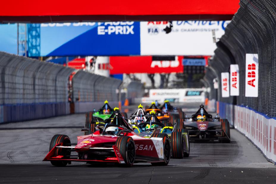 Nissan Formula E team takes its second podium of Season 10 in São Paulo