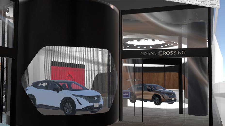 Nissan Crossing brand experience gallery goes virtual