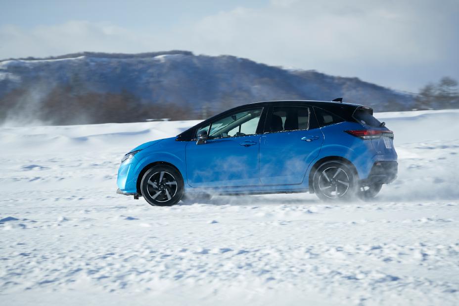 Note e-POWER 2WD winter climate capability