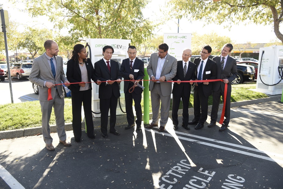 "DRIVETHEARC" EV fast charging corridor breaks ground in northern ...