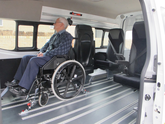 Nissan in South Africa is the first to offer taxis for wheelchair customers