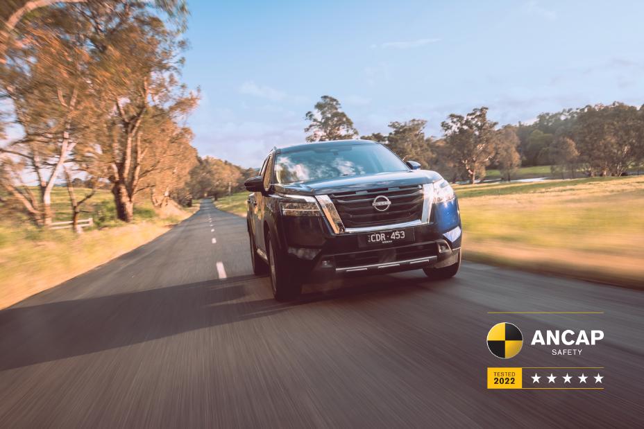 Five-Star Safety as Standard For All-New Nissan Pathfinder